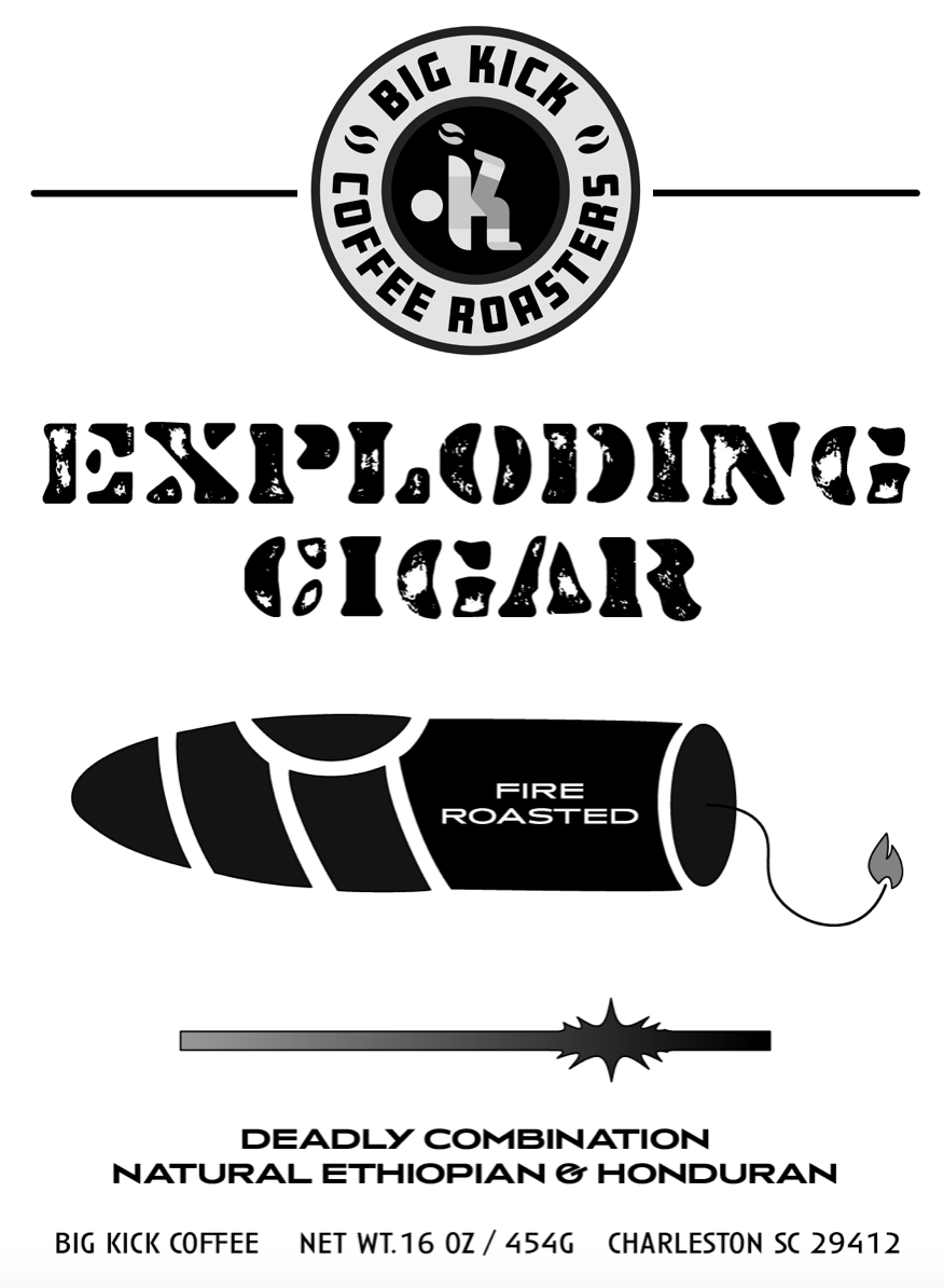 EXPLODING CIGAR – Big Kick Coffee