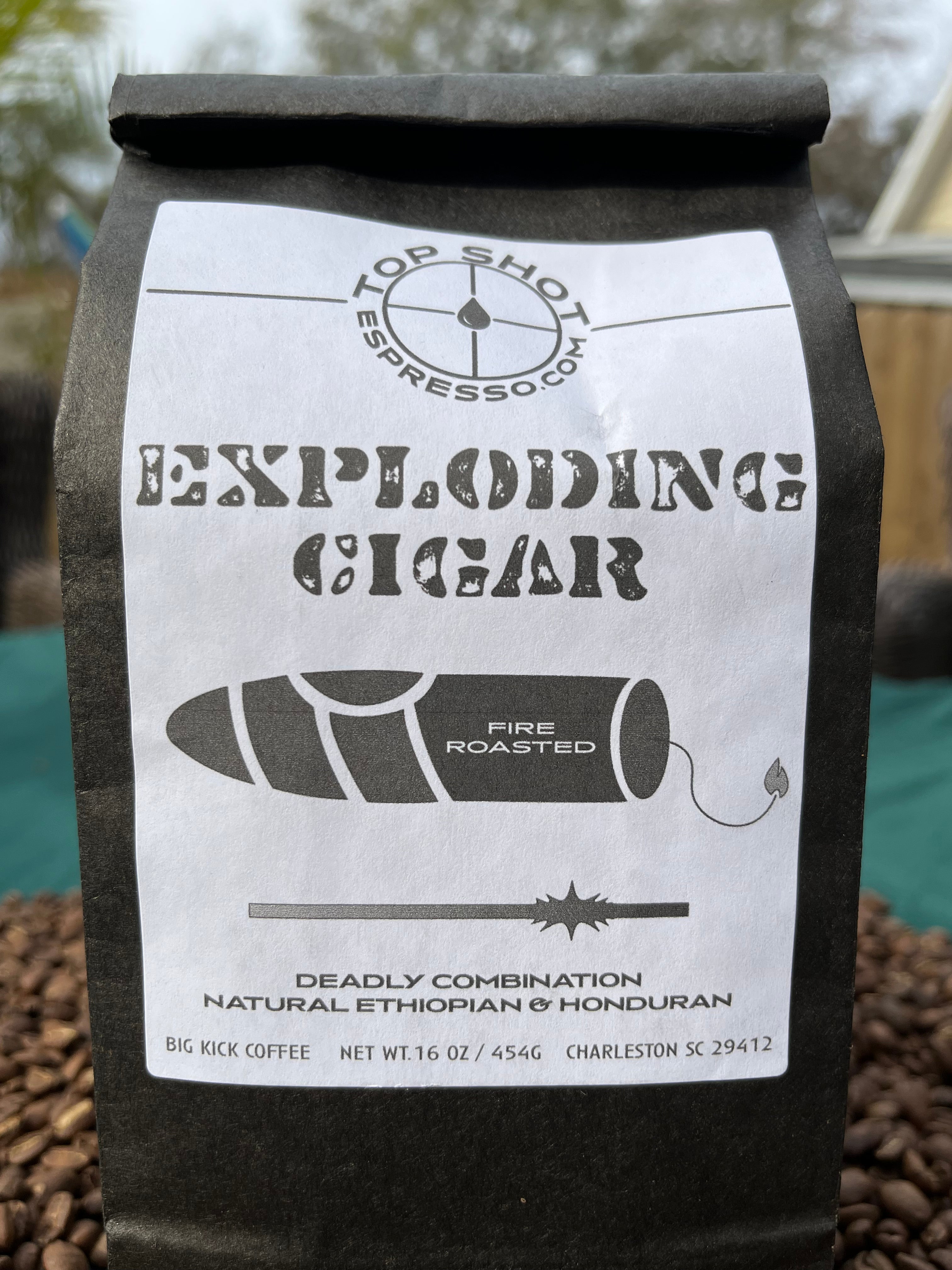 EXPLODING CIGAR – Big Kick Coffee